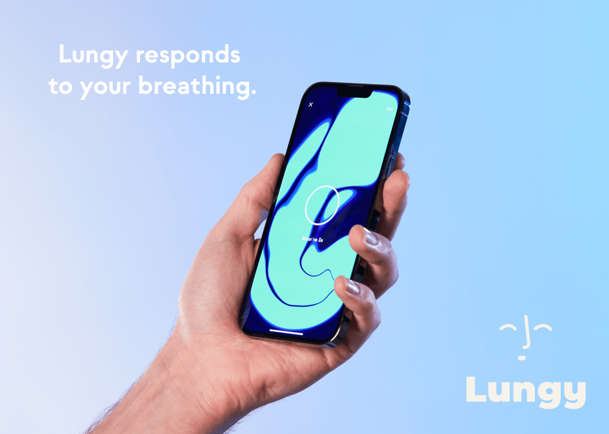 Growthcurve appointed by mindful, breathing exercise app Lungy – The ...